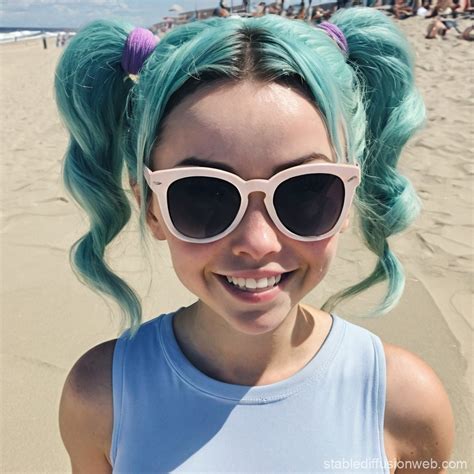 Bulma Beach Adventure Stable Diffusion Online