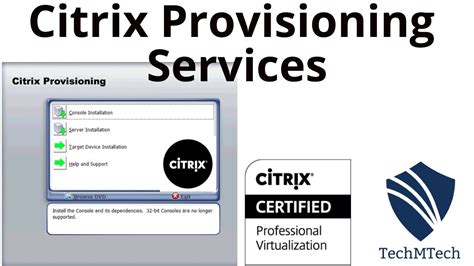 CITRIX PROVISIONING SERVICES INSTALLATION AND CONFIGURATION WITH