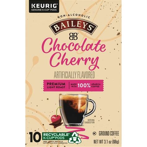 Baileys Non Alcoholic Original Irish Cream Flavored Keurig K Cup