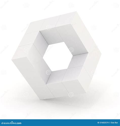 3d Abstract Cube Design Stock Illustration Illustration Of Connection