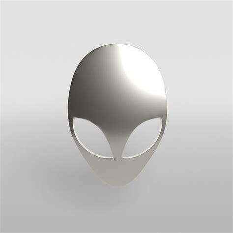 Alienware Logo 006 Free Vr Ar Low Poly 3d Model Cgtrader