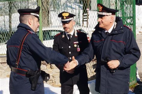 Il Generale Enzo Bernardini In Visita Alle Stazioni Carabinieri Nelle