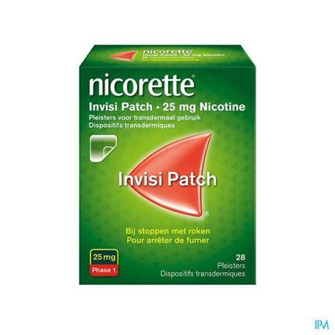 Nicorette Invisi Patch 25 Mg 28 Pleisters Online Apotheek Pharmazone