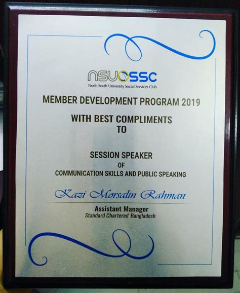 Kazi Morsalin Rahman On Linkedin Public Speaking Is Something Im