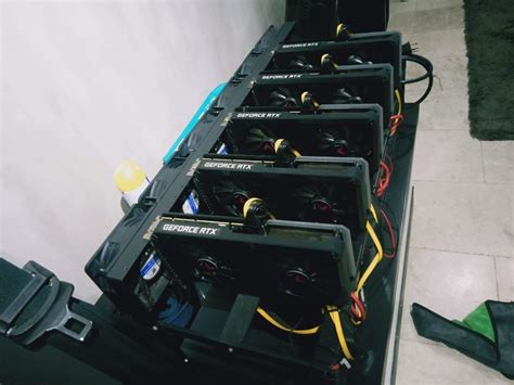Rtx Ti GPU Mining Rig Computers Tech Desktops On Carousell