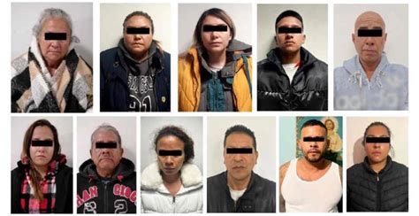 Detienen A 11 Presuntos Miembros De Un Grupo Delictivo Que Opera En