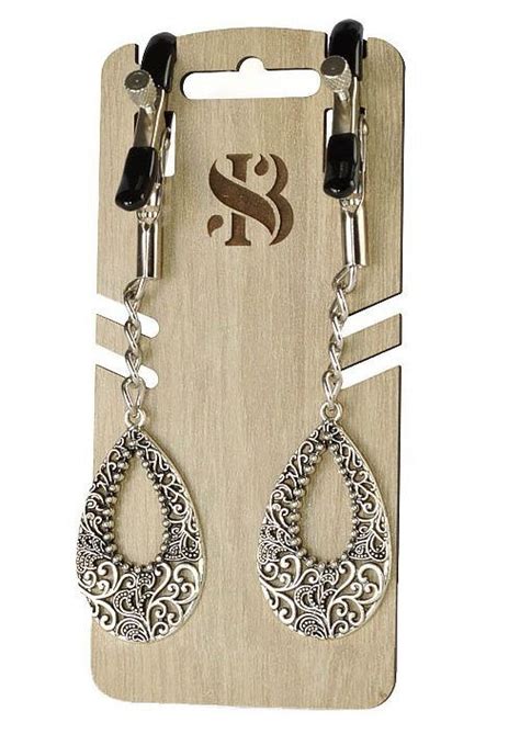 Изысканные зажимы на соски с подвесками Шахерезада купить с доставкой по выгодным ценам в