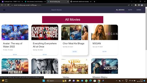 Github Deshmukh Ankit Movie Booking Frontend A Movie Ticket Booking
