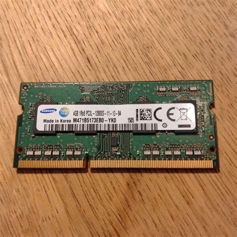 サムスン メモリ Pc3l 12800s 1rx8 Ddr3l 1600 4gb By メルカリ