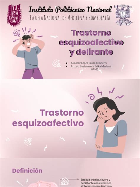 1 Trastorno Esquizoafectivo Y Trastorno Delirante Pdf