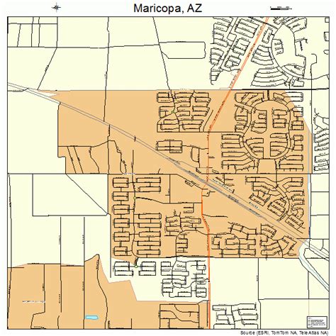 Maricopa County Major Road Map Maricopa County Regional Trail System
