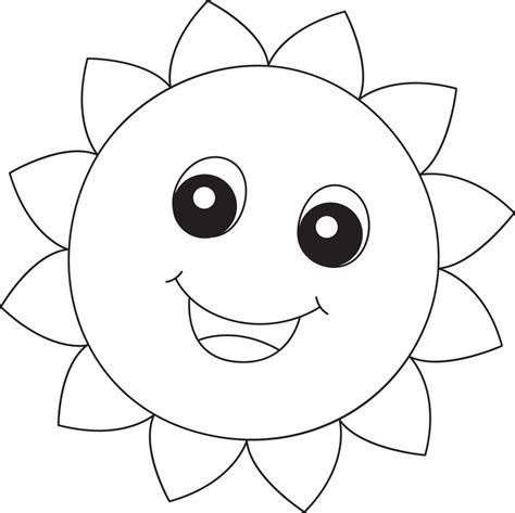 Imagenes De Sol Para Colorear