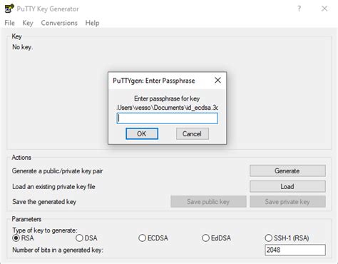 Convert Openssh Key Into Putty Format — Discoverer Hpc Docs Documentation