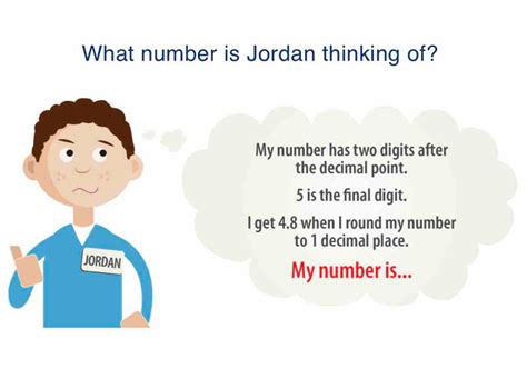 Solved What Number Is Jordan Thinking Of My Number Has Two Digits