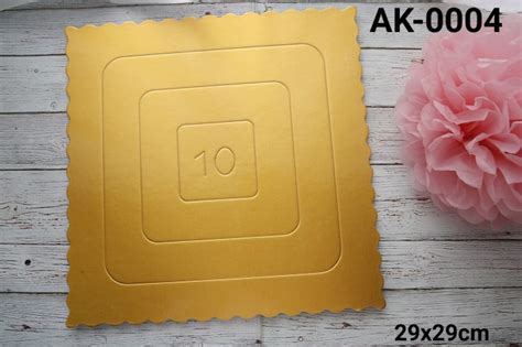 Jual AK 0004 Tatakan Kue Tart Cake Board Alas Kue Cake Kotak Persegi 29