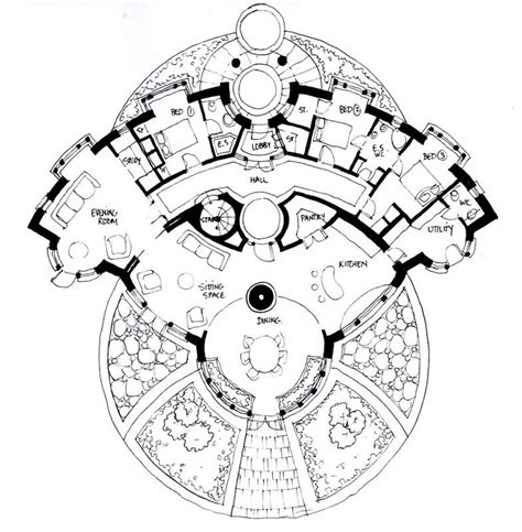 Circular Plan Round House Plans Sacred Geometry Dream House Plans