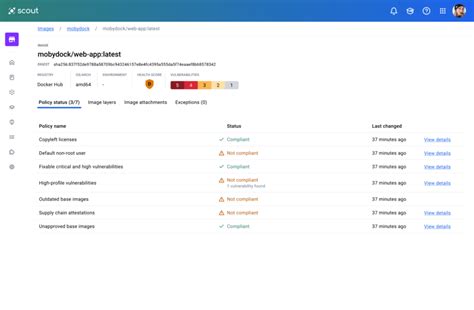 Docker Scout Health Scores Security Grading For Container Images In