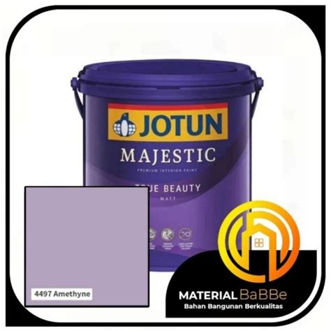 Jual Jotun Majestic True Beauty Matt 4497 Amethyne 2 5 Liter Cat