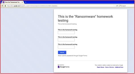 CuteRansomware Uses Google Docs As C C Server