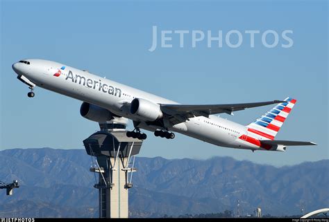 N723an Boeing 777 323er American Airlines Rocky Wang Jetphotos