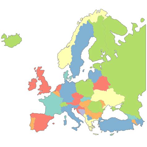 Map Of Europe Countries — Ultimaps