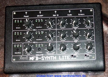 Mfb Fricke Mfb Synth Mfb Synth Lite Mfb 502 Mfb501 Drumcomputer Mfb Synth II
