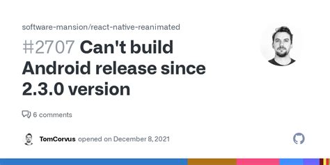 Cant Build Android Release Since 230 Version · Issue 2707