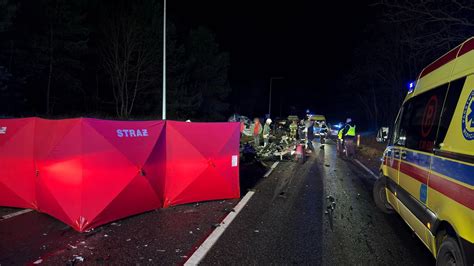 Tragiczny wypadek w Kujawsko Pomorskim Dwie osoby nie żyją