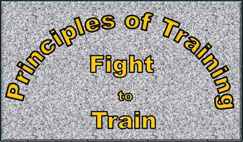 Training Fact Sheet Fight To Train Article The United States Army