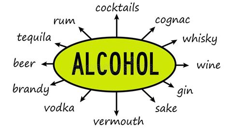 Types Of Alcohol Stock Illustration Illustration Of Party 368252037