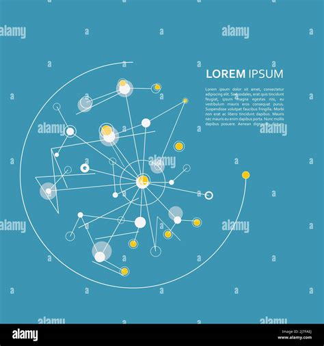 Vector Illustration With Connect Elements Technical Network Background Stock Vector Image And Art