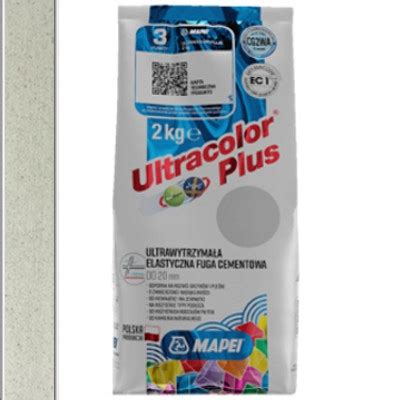 Fuga elastyczna uniwersalna ULTRACOLOR PLUS kg MAPEI kolor biały ksi