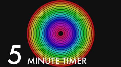 5 Minute Radial Timer Youtube