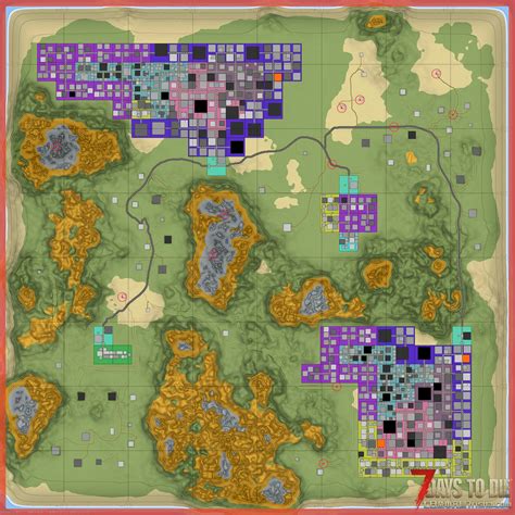 A21 20240113 4k地图 地图and建筑预制件 七日杀中文网