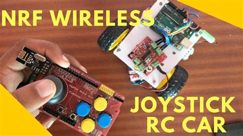 make rc joystick car nrf24l01 arduino youtube