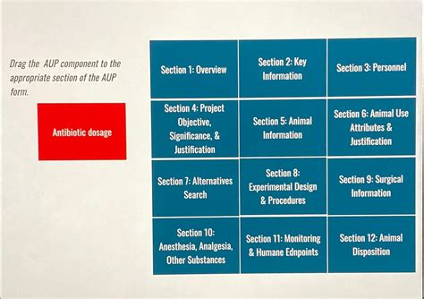 Solved Drag The AUP Component To The Appropriate Section Of Chegg Com