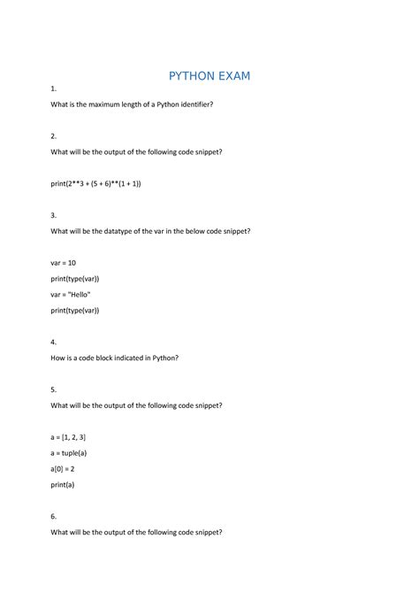Python EXAM Bachelors Of Commerce Accountancy And Finance MU Studocu