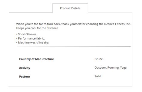 Magento Product Tab Extension Custom Tab Information