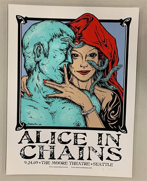 Posters And Memorabilia Band Posters Alice In Chains Concert Posters