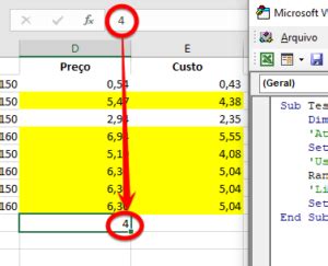 Funções COUNTIF e COUNTIFS no VBA Automate Excel
