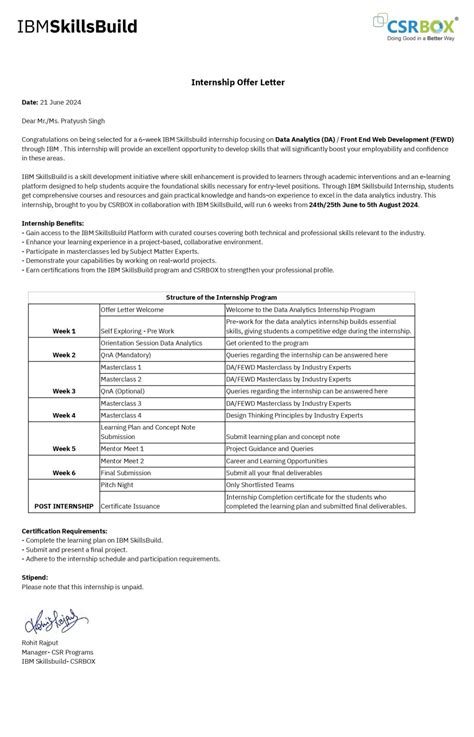 Ibmskillsbuild Frontenddevelopment Internship