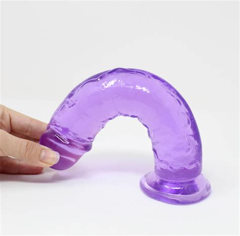 Strong Suction Cup Dildo G Spot Flexible Penis Hands Free Etsy
