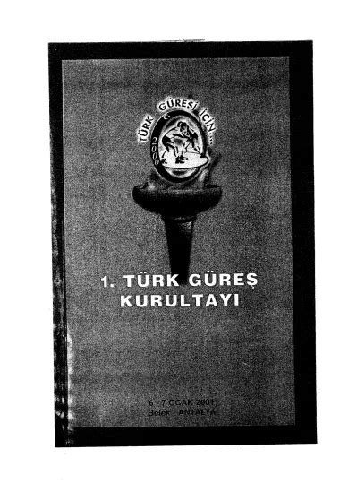 T Ü R K G Ü R E Ş İn İn B U G Ü N K Ü D Ü R Ü M U V E S O R U H L A R I