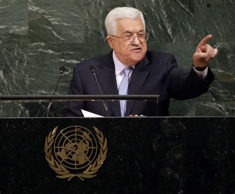 Palestinian Leader Tries To Put Trump On Notice With Warning The
