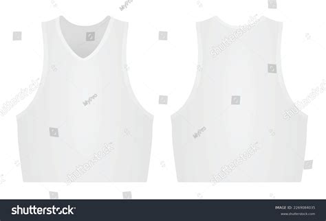 White Women Crop Top Vector Illustration Stock Vector Royalty Free