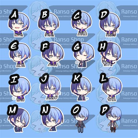 Toya Chibi Sekai Project Sticker Aoyagi Toya Chibi Unit Vinyl Sticker