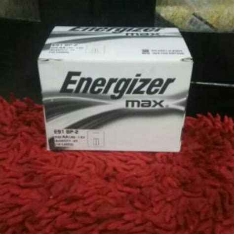 Jual Battery Baterai Batre Energizer Alkaline Max AA A2 1 Box Isi