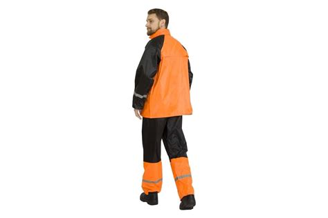 Костюм влагозащитный сигнальный FORT с СОП к+бр оранж+черн р XXL ...