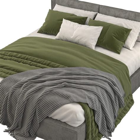 Slim Bed 368877 3d Model Download 3d Model Slim Bed 368877