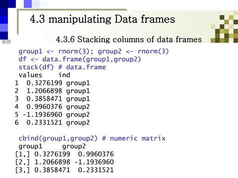 Ch4 Data Manipulation Ppt Download